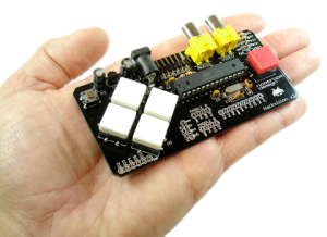 Hackvision: tiny, hackable, Arduino-based video game system
